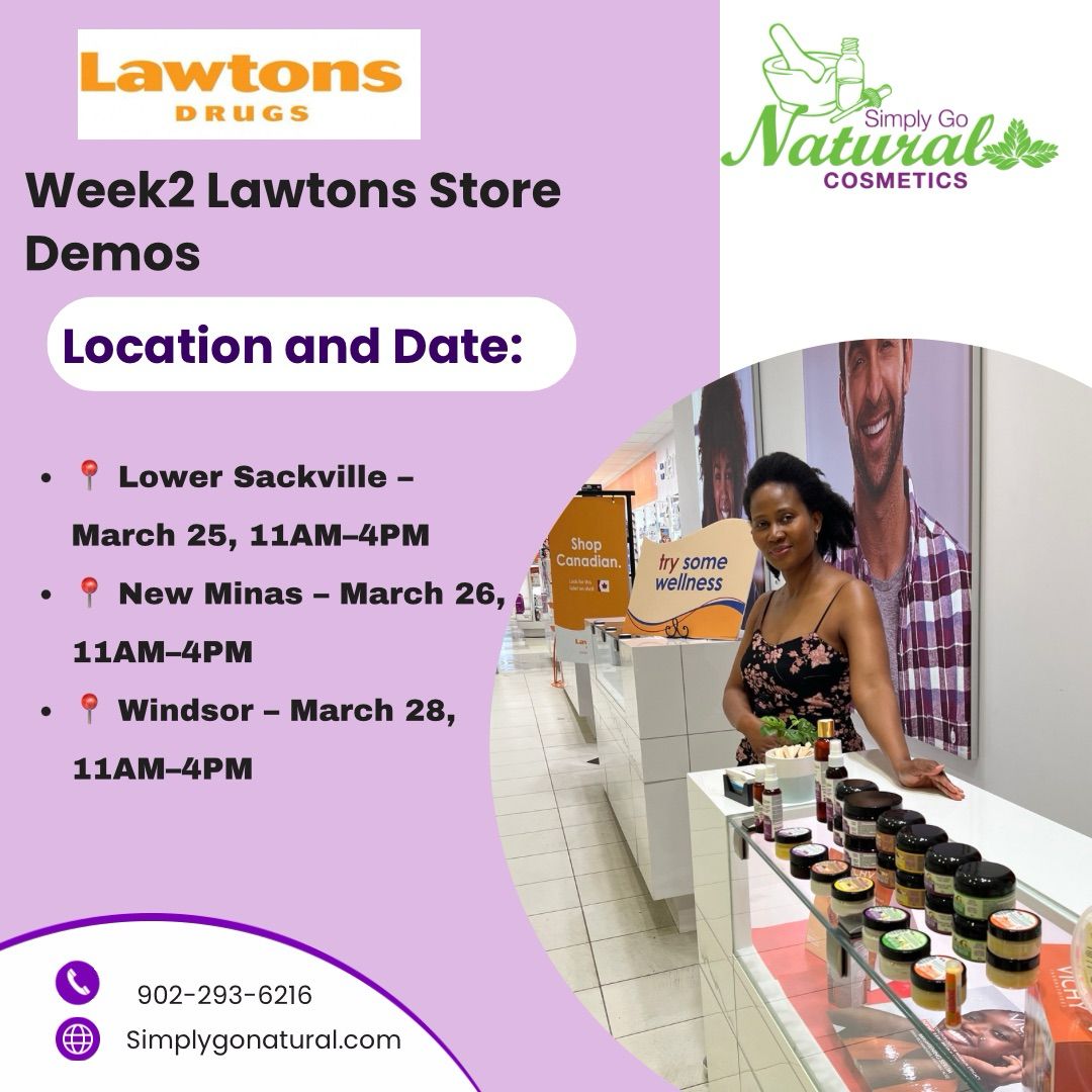 Week 2 Demo Time – Simply Go Natural Cosmetics