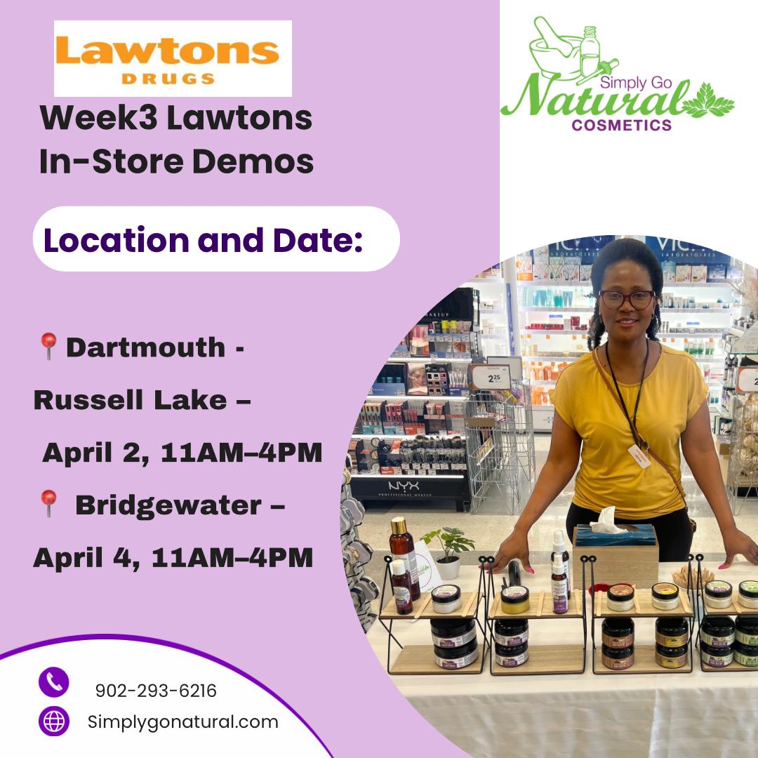 Week 3 Demo Time – Simply Go Natural Cosmetics
